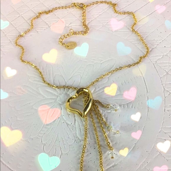 Icing | Jewelry | 525 Euc Must Have Gold Heart Necklace | Poshmark